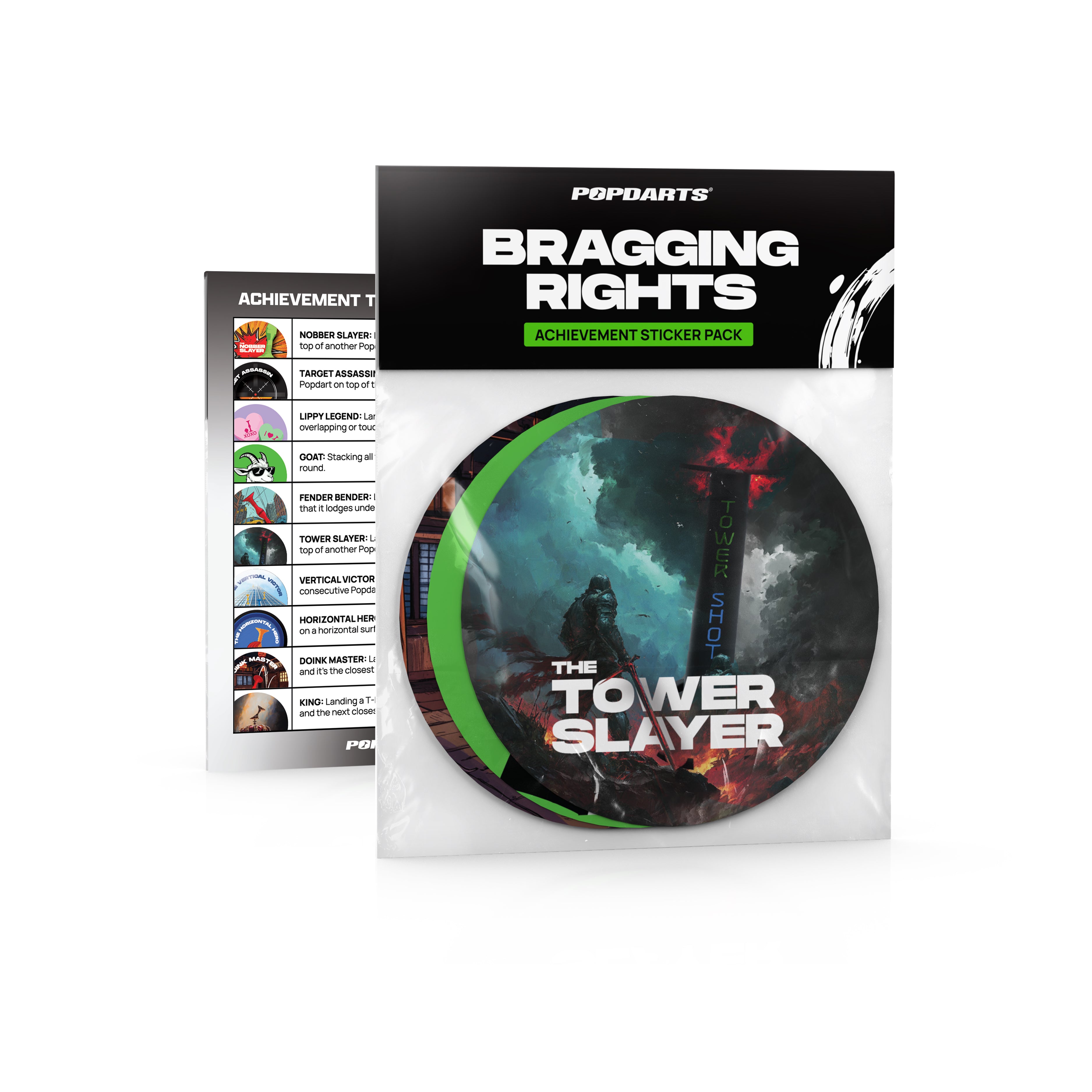 Bragging Rights Activity Sticker Pack – Popdarts