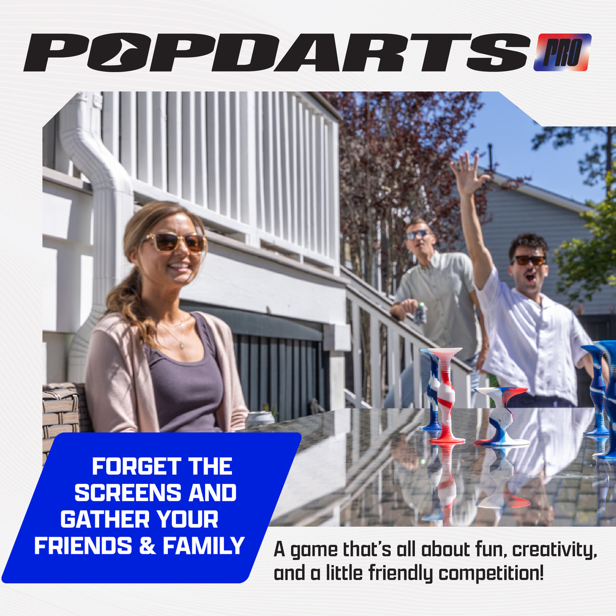 Popdarts® – The Ultimate Suction-Cup Dart Game for All Ages