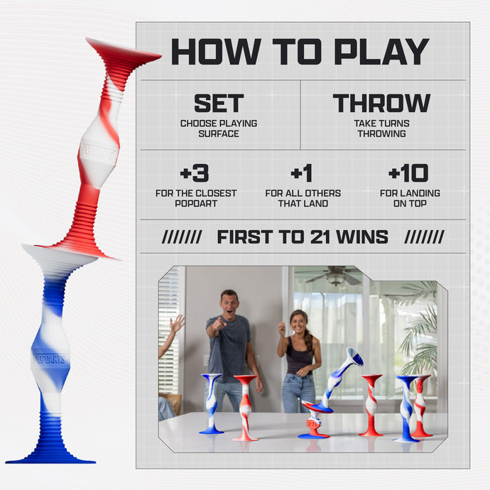 Popdarts® – The Ultimate Suction-Cup Dart Game for All Ages